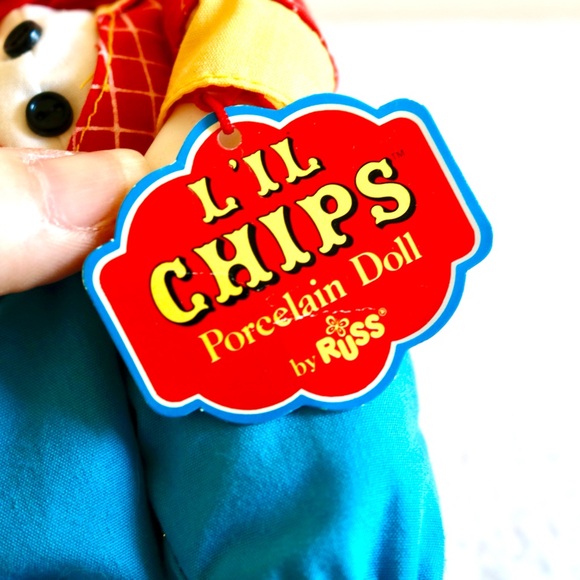 Russ | Other | Vintage Russ Lil Chips Porcelain Clown Doll Style 692 ...